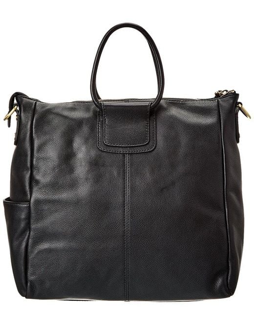 Hobo International Sheila Large Leather Satchel in Black | Lyst