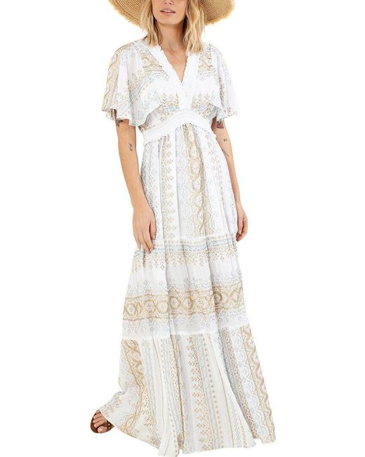 Hale Bob Maxi Dress In White Lyst