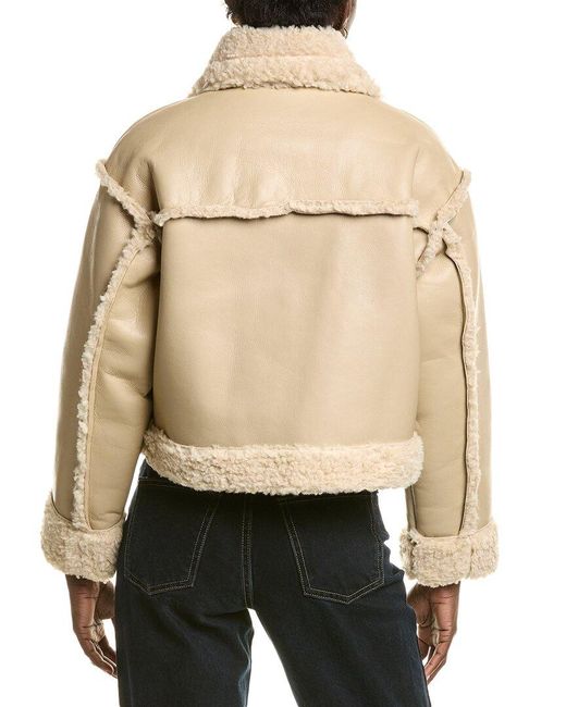 Astr Luciana Jacket in Natural | Lyst