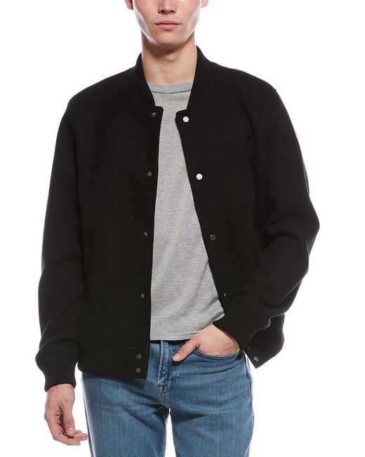 HUNTER Finnley Bomber Jacket in Black for Men | Lyst