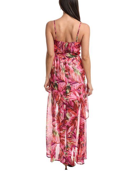 Bebe Tiered Midi Dress | Lyst UK