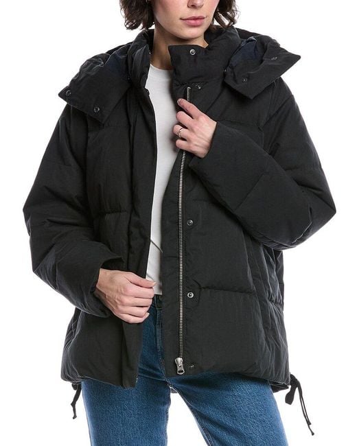 Rag & Bone Lenny Puffer Jacket in Black | Lyst UK