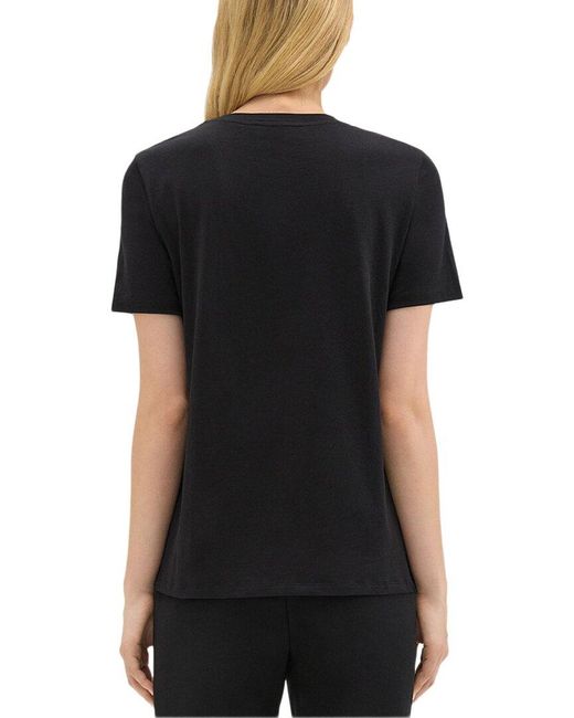 Theory Easy Tee in Black | Lyst