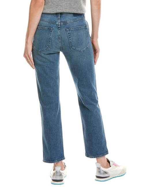 Amo Denim Amo Chloe True Love Crop Jean in Blue | Lyst UK