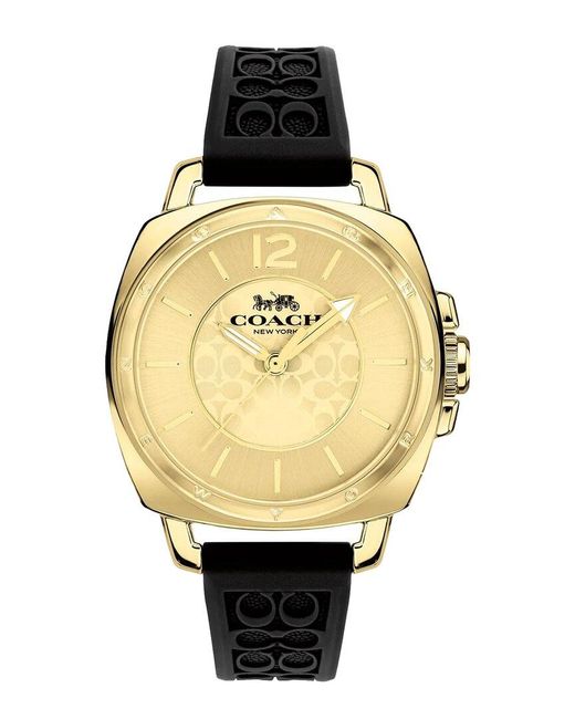 COACH Boyfriend Watch in Metallic | Lyst