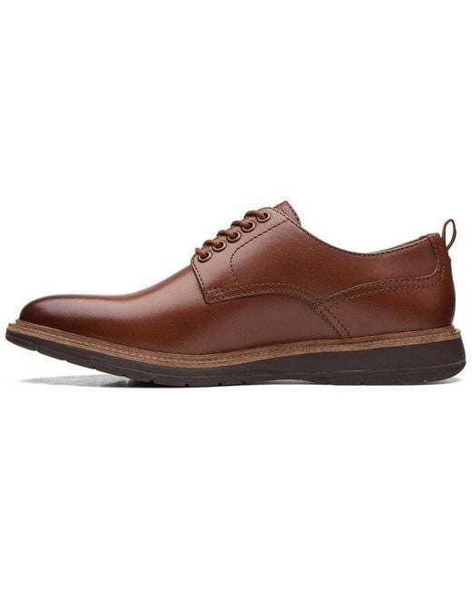 Clarks Chantry Walk Leather Oxford in Brown for Men | Lyst