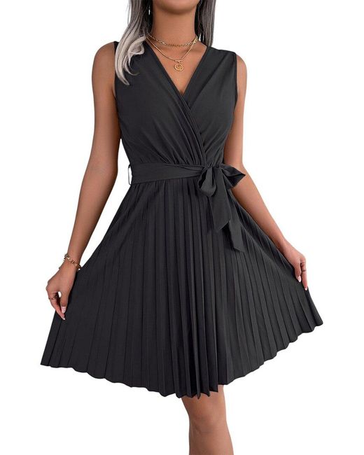 Lily Kim Mini Dress in Black | Lyst UK