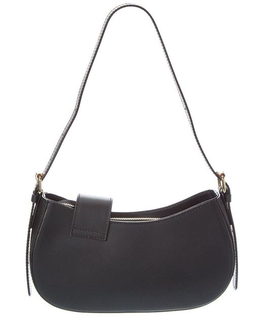 Persaman New York Paris Leather Quilted Shoulder Bag in Black | Lyst