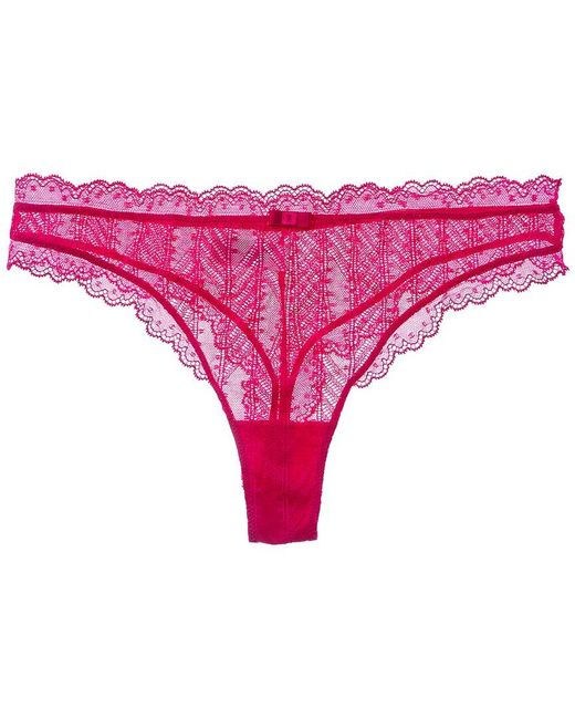 Simone Perele Simone Perele Canopee Tanga in Pink | Lyst