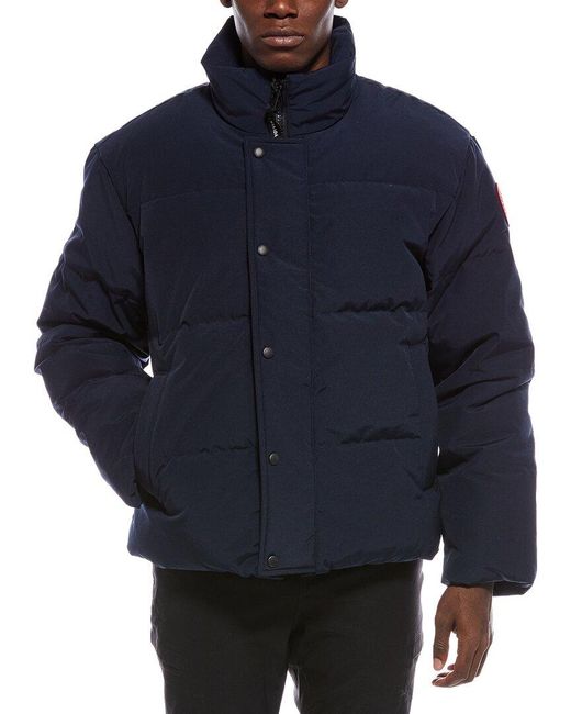 Canada Goose Bayview Down Jacket in Blue for Men | Lyst UK