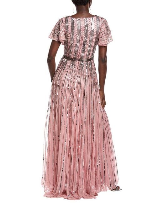 Issue New York Sequin Gown in Purple | Lyst UK