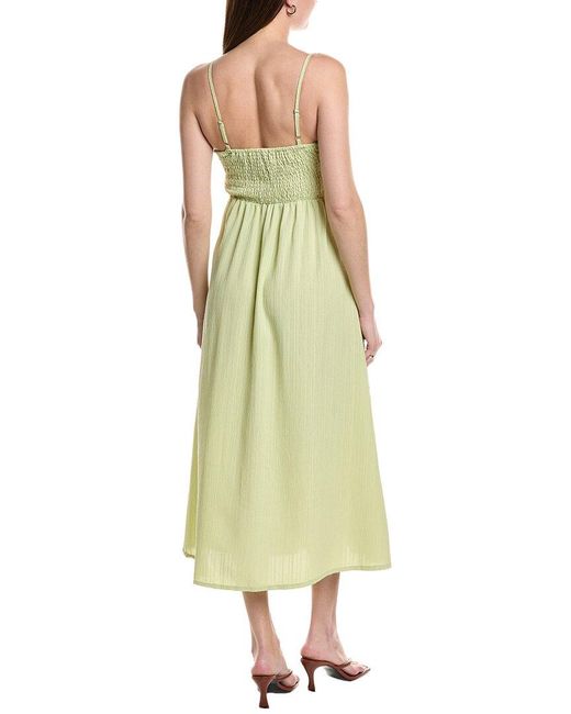 ANNA KAY Mycra Midi Dress in Yellow | Lyst UK