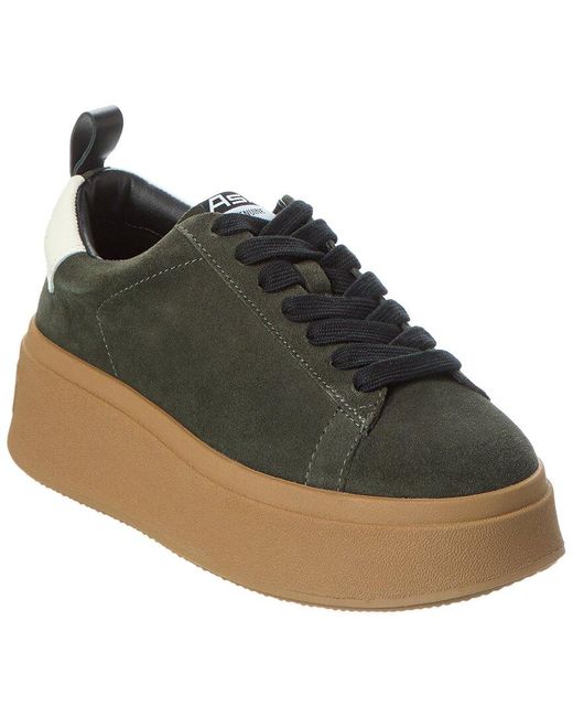 Ash Move S Suede Platform Sneaker in Blue | Lyst