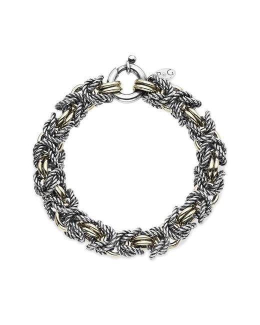 Phillip Gavriel Silver Bracelet in Metallic | Lyst UK