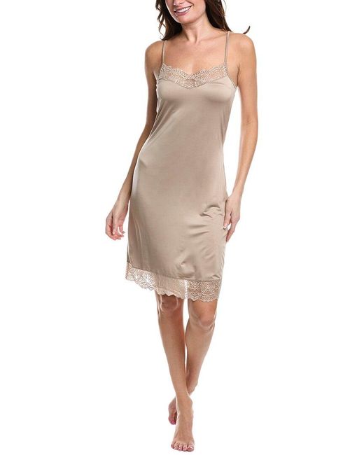 Hanro Josephine Dress in Brown | Lyst