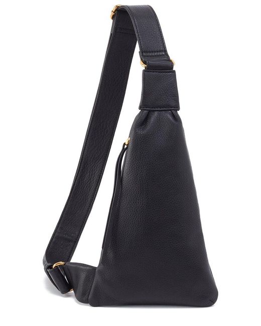 Hobo International Bodhi Leather Sling Bag in Black | Lyst