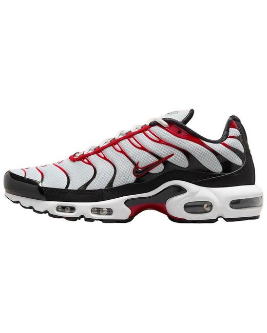 Nike Air Max Plus Running Shoe in White for Men | Lyst
