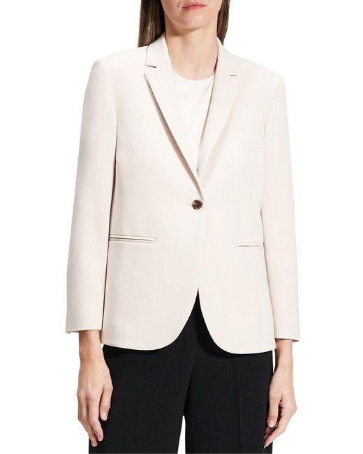 Theory Vent Jacket in Natural | Lyst