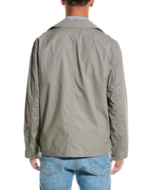 Rag & Bone Weston Paper Coaches Jacket in Gray for Men | Lyst