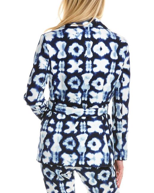 Piazza Sempione Blazer in Blue | Lyst UK