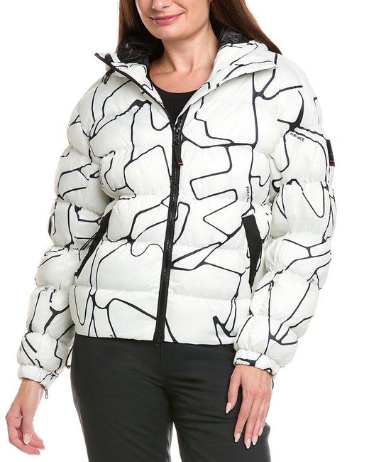 Bogner Romy Down Jacket in Gray | Lyst