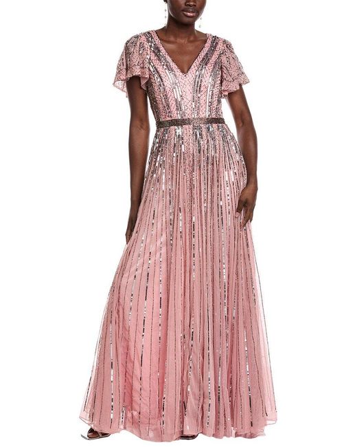 Issue New York Sequin Gown in Purple | Lyst UK