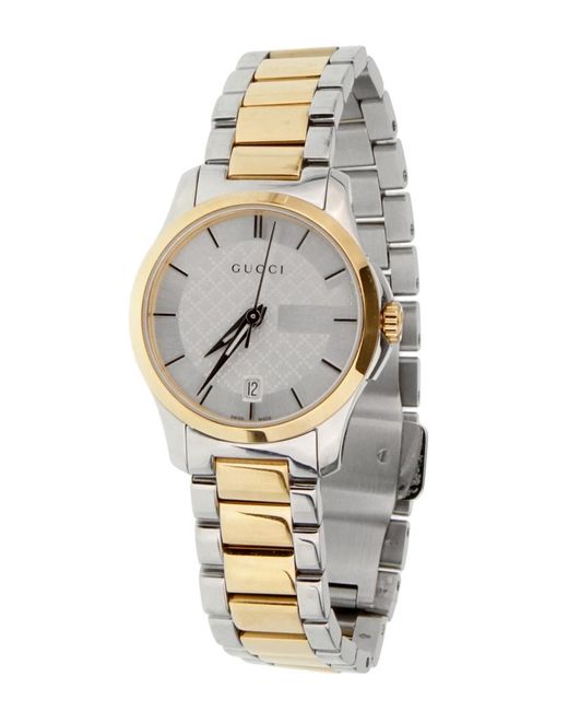 Gucci Gucci Women's Stainless Steel Watch in Metallic - Lyst