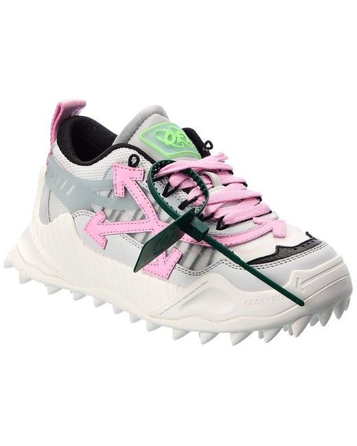 Off-White c/o Virgil Abloh Off-whitetm Odsy 1000 Leather & Mesh Sneaker ...
