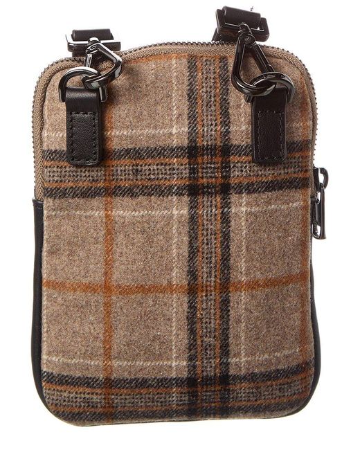 Bogner Monte Crossbody in Brown | Lyst