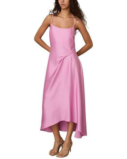 Reiss Zoey Dress in Pink | Lyst UK