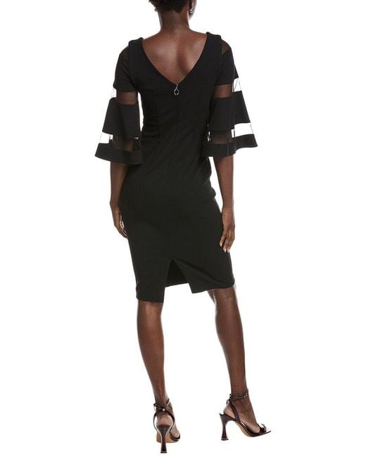 Joseph Ribkoff Midi Dress in Black | Lyst