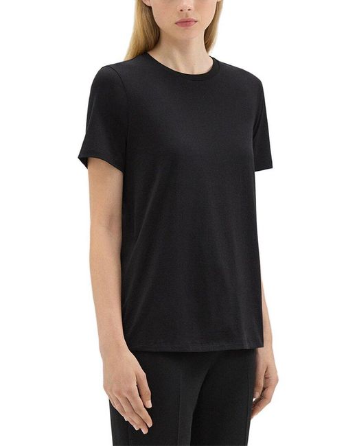 Theory Easy Tee in Black | Lyst