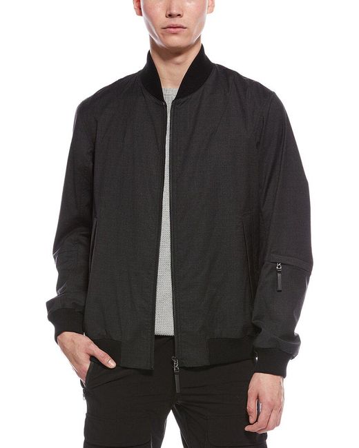 Bogner Jonas Wool Jacket in Black for Men | Lyst UK