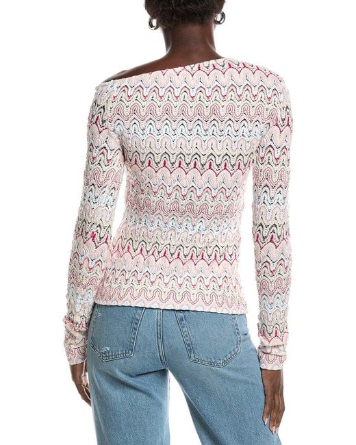 Missoni Textured Sweater | Lyst UK