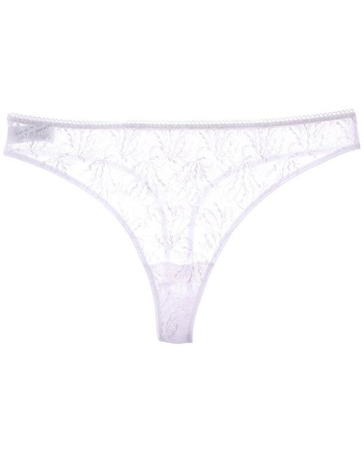 Simone Perele Simone Perele Opaline Tanga in White | Lyst