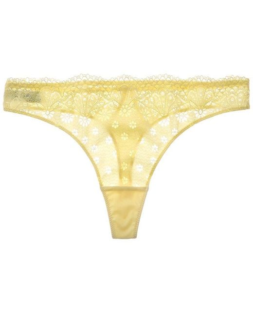 Simone Perele Simone Perele Aimee Thong in Yellow | Lyst