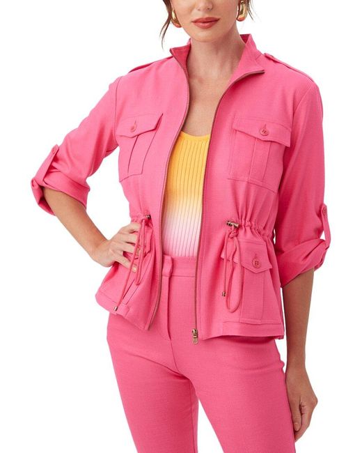 Trina Turk Buoyant Jacket in Pink | Lyst