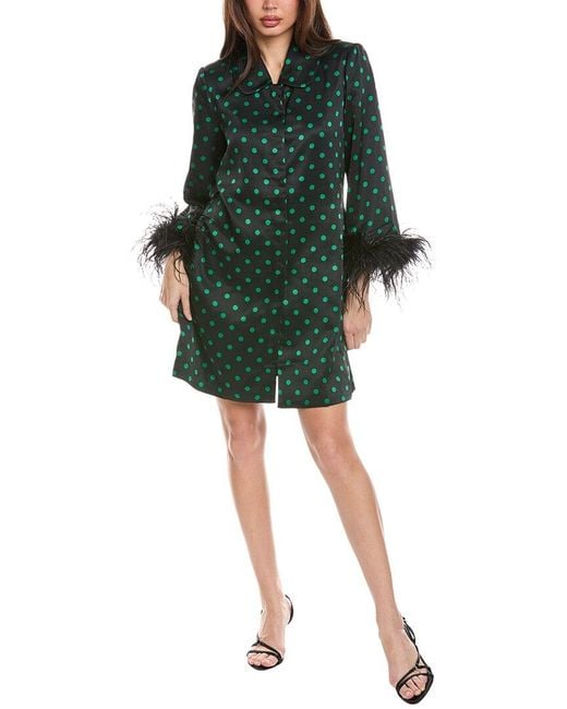 FLORA BEA NYC Luella Coat in Green | Lyst