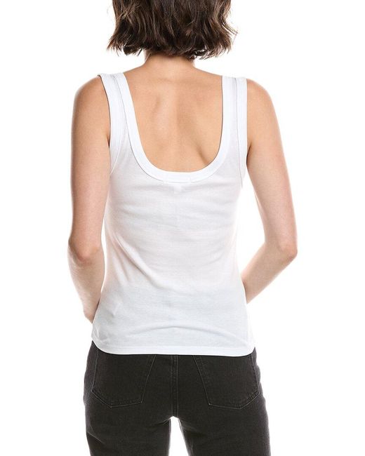 Splendid Faye Tank in White | Lyst UK