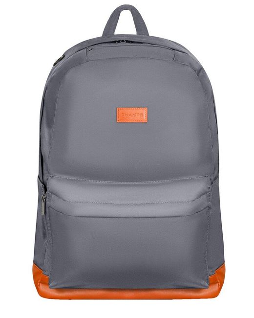 CHAMPS Vintage Everyday Backpack in Gray | Lyst