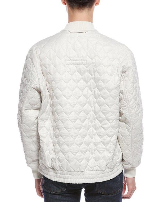 Bogner Peter Quilted Jacket in White for Men | Lyst UK