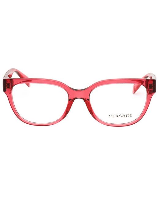Versace Ve3338 54mm Optical Frames in Red | Lyst