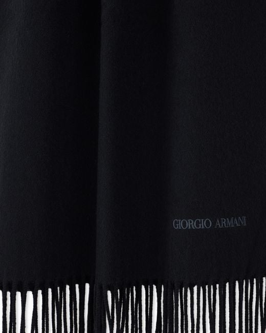 Giorgio Armani Stole in Black for Men | Lyst UK
