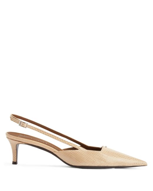 Giuseppe Zanotti Florieene 50 in Natural | Lyst UK