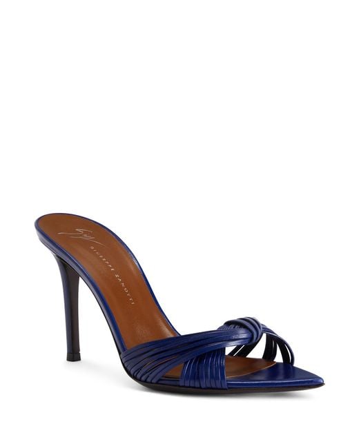 Giuseppe Zanotti Intriigo Knot 90 in Blue | Lyst UK