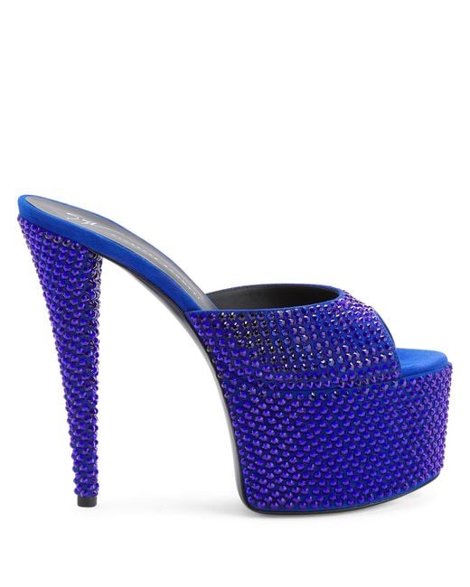 Giuseppe Zanotti Gz Aida in Blue | Lyst UK