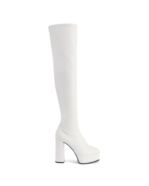 Giuseppe Zanotti Morgana Boot in White | Lyst