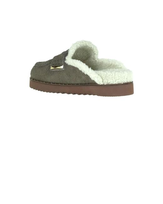 Ash Genda Slides in Green | Lyst