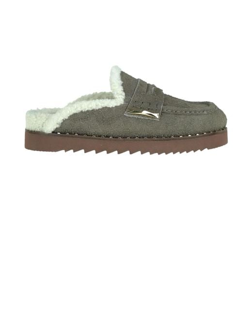 Ash Genda Slides in Green | Lyst