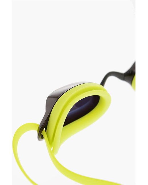 Nike Swim Two-Tone Legacy Pool Googles With Curved Lenses in Yellow ...